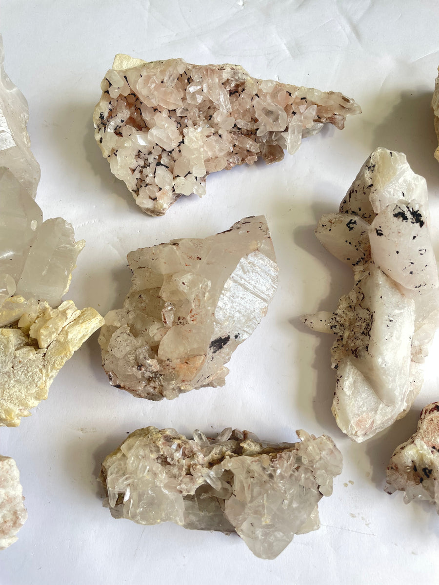 Quartz Crystal Clusters Bulk Lot (pack of 10), K280 – Crystal King ...