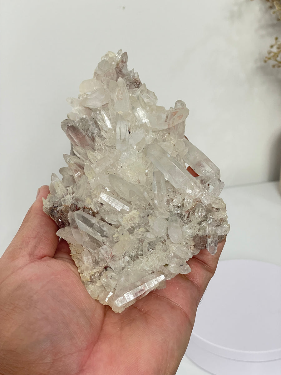 Himalayan Quartz High-Grade Natural Cluster Q352a – Crystal King Australia
