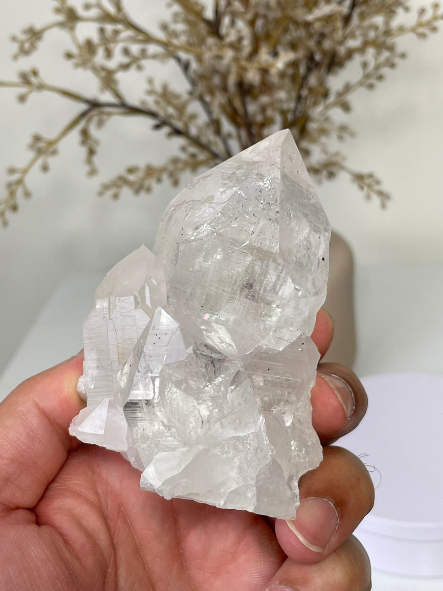 Himalayan Quartz High-Grade Natural Cluster Q368a – Crystal King Australia