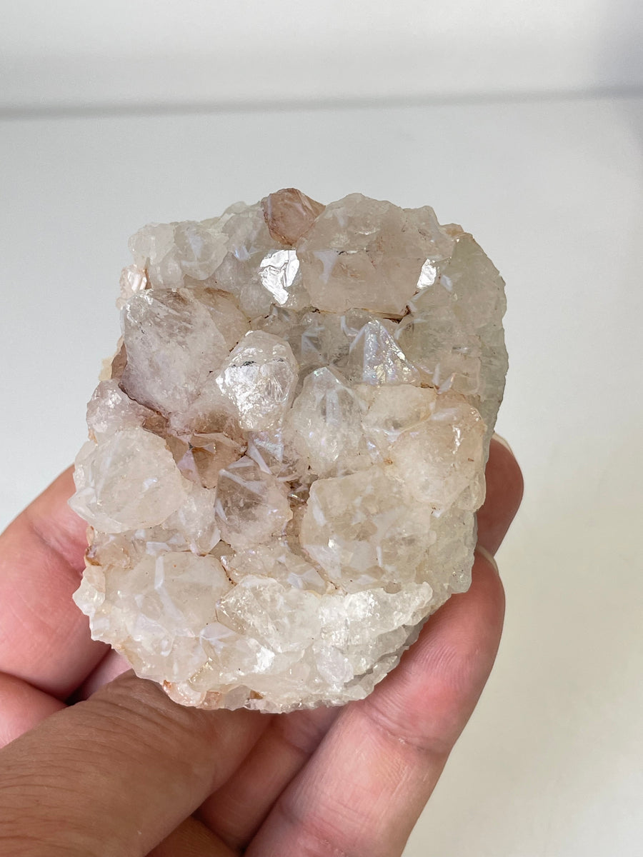 Natural Anandalite 'Iris aka Rainbow Quartz' Crystal Cluster Rare AN01 ...